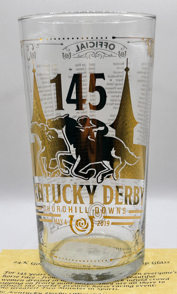 2019 Kentucky Derby Gold Glass – Derby Glass Warehouse, LLC