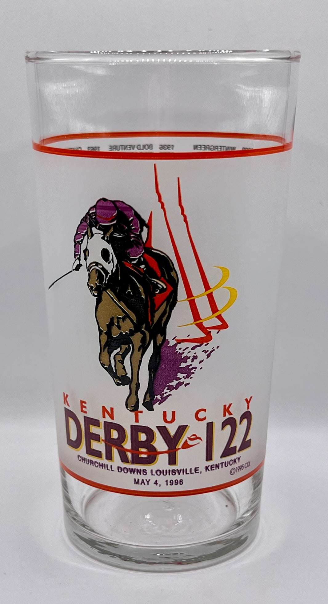 1990 to 1999 Kentucky Derby Glasses – Derby Glass Warehouse, LLC